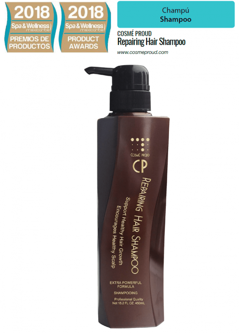 Cosme Proud' Repairing Hair Shampoo won the Spa & Wellness MexiCaribe ...
